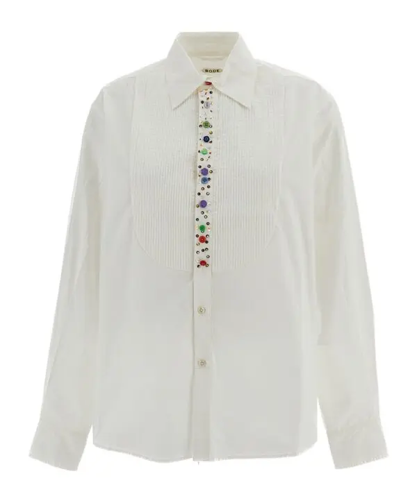 BODE Tuxedo Shirt Button Jar