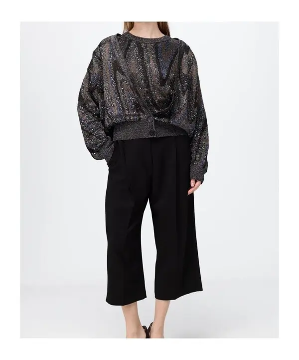 Missoni Oversized Patterned Knitted Sweater