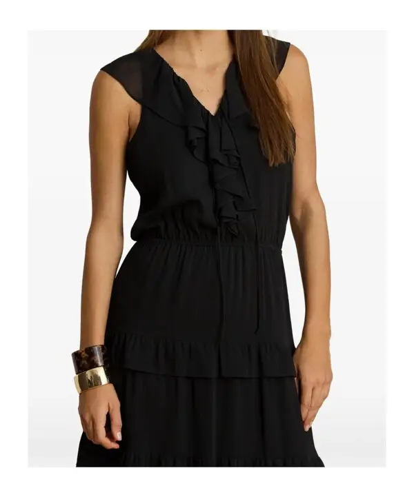 Ralph Lauren Ruffle-trim Maxi Dress