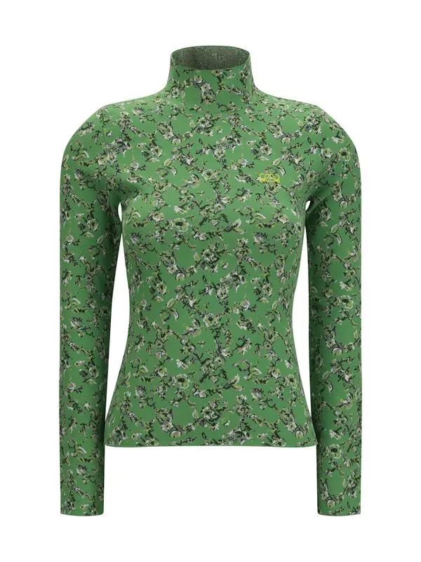 Loewe Viscose Blend Top - Green