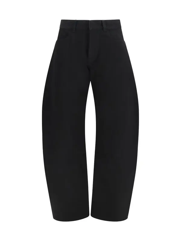 Alaïa Low Rise Rounded Jeans
