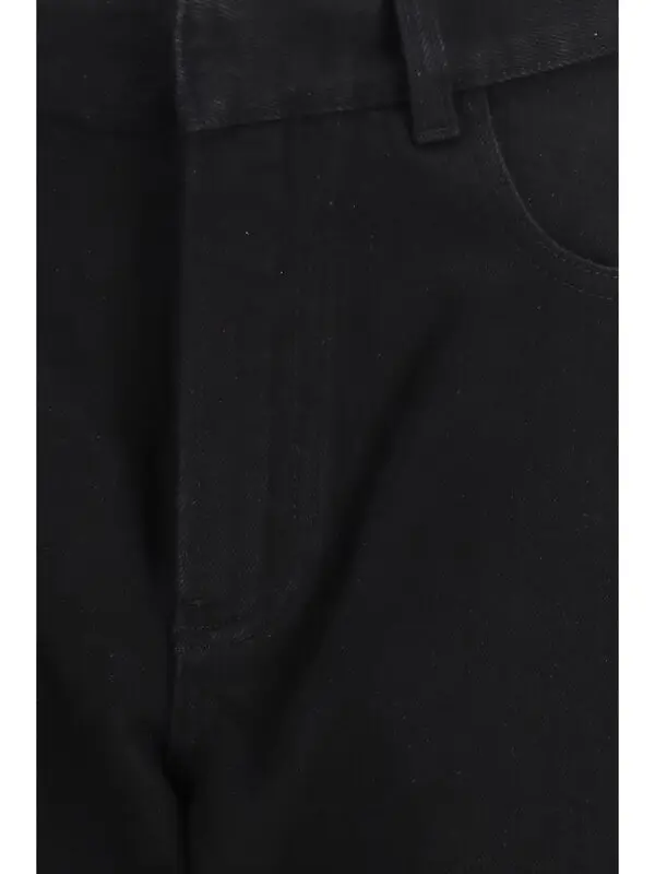 Alaïa Low Rise Rounded Jeans
