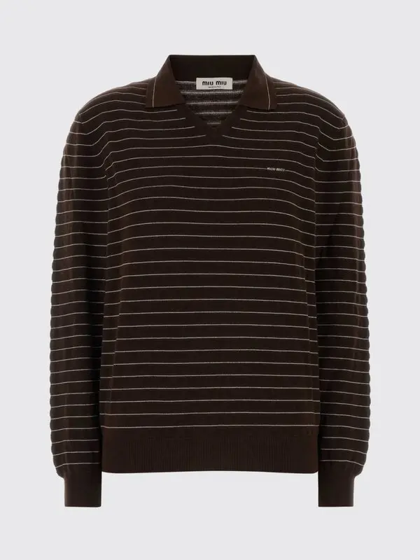 Miu Miu Polo Shirt - Brown