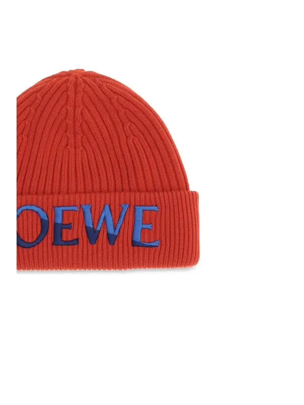 Loewe Wool Beanie - Red