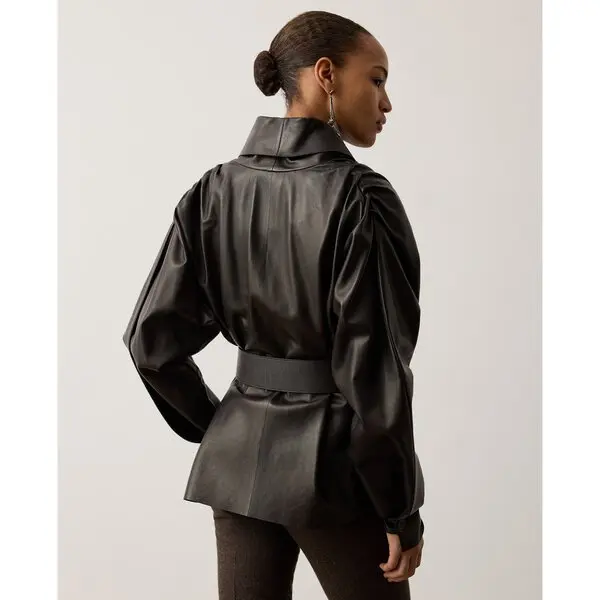 Ralph Lauren Kaydence Lambskin Jacket