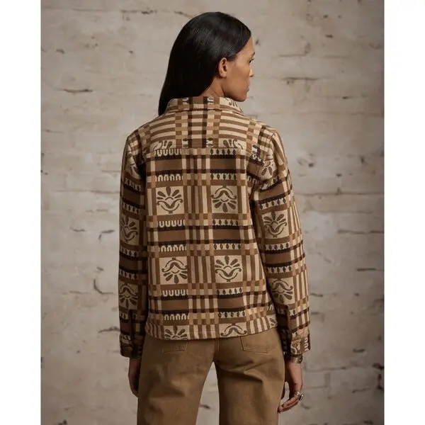 Ralph Lauren Block-print Jacquard Overshirt