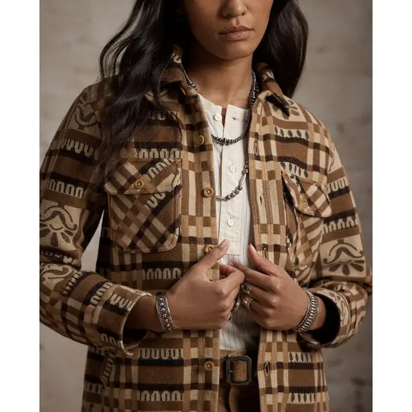 Ralph Lauren Block-print Jacquard Overshirt