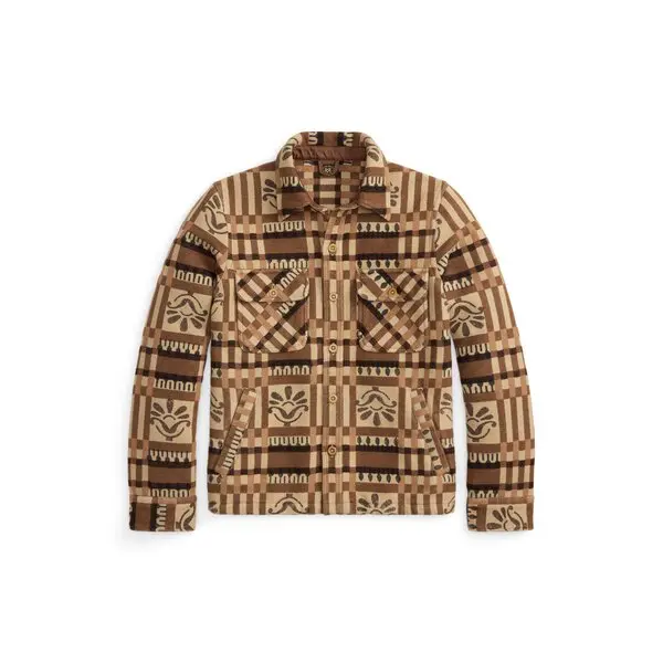 Ralph Lauren Block-print Jacquard Overshirt