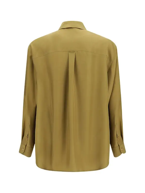 Valentino Garavani Tailored Silk Shirt - Cream