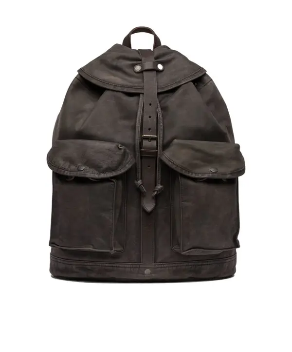 Ralph Lauren Distressed Leather Rucksack