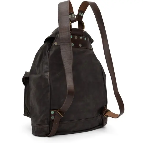 Ralph Lauren Distressed Leather Rucksack