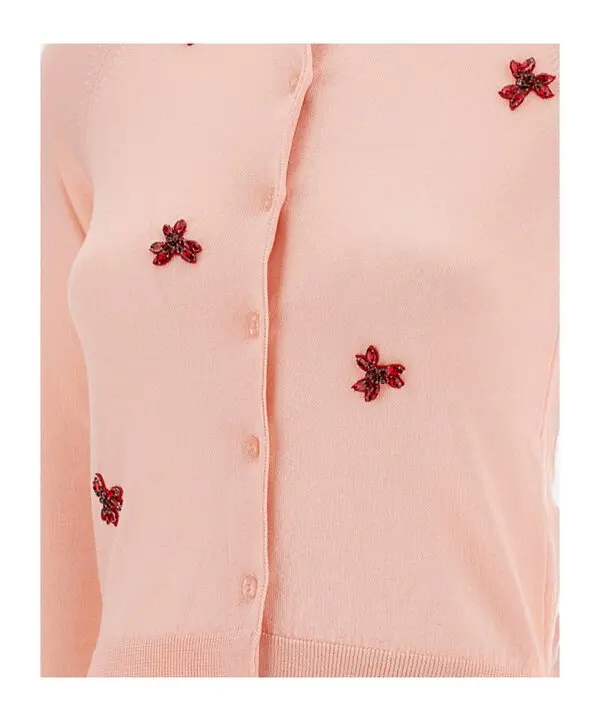 Simone Rocha Embellished Classic Cardigan