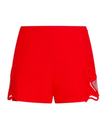Blumarine Intarsia-embroidered Mini Shorts