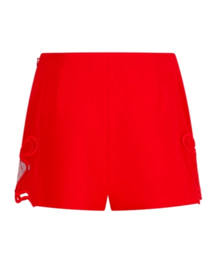 Blumarine Intarsia-embroidered Mini Shorts