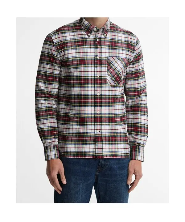 Barbour Plaid Shirt - Red
