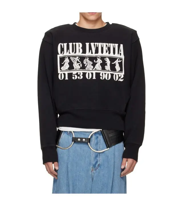 Vaquera Shoulder-padded Sweatshirt