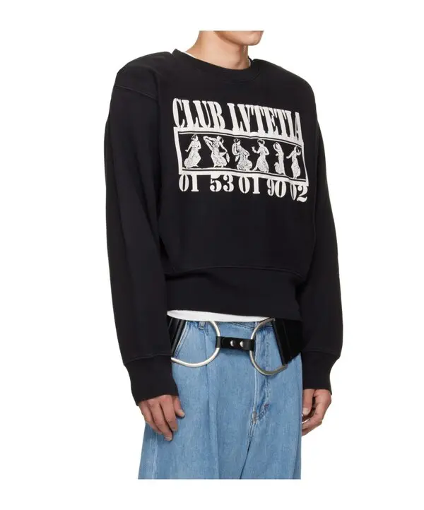 Vaquera Shoulder-padded Sweatshirt