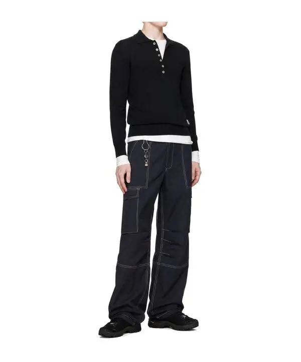 CARRER Milton Long-sleeve Polo Shirt