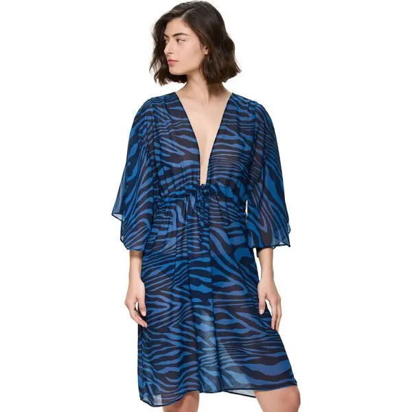 GOTTEX Tanzania Deep V-neck Dress Cover-up