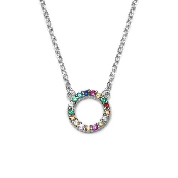 WITH LOVE DARLING Partnership Necklace - Silver