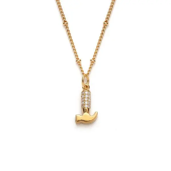 WITH LOVE DARLING Hammer Necklace Diamond