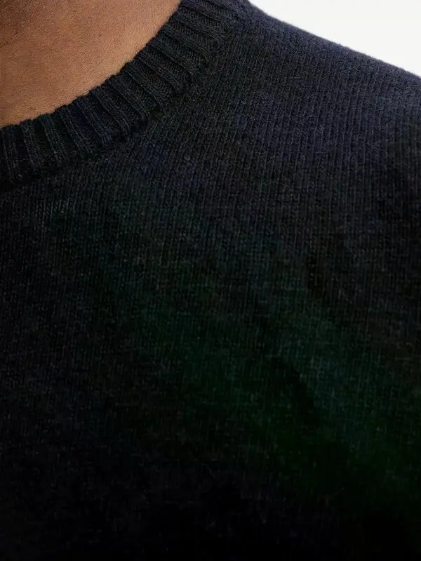 Lindbergh Ribbed-knit Crew-neck Sweater