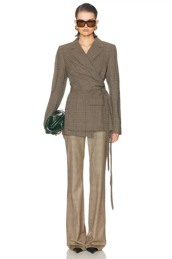 Dries Van Noten Beline Jacket In Grey