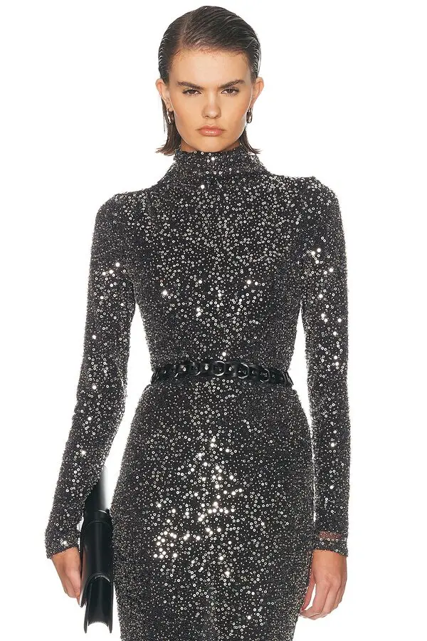 Isabel Marant Étoile Lou Top In Metallic - Silver