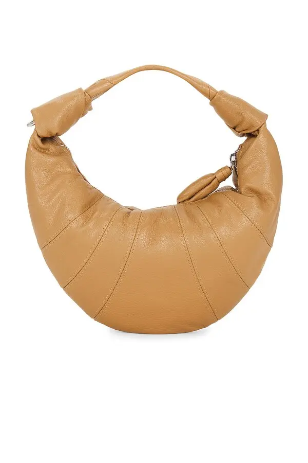 LEMAIRE Mini Fortune Croissant Bag In Tan - Butternut