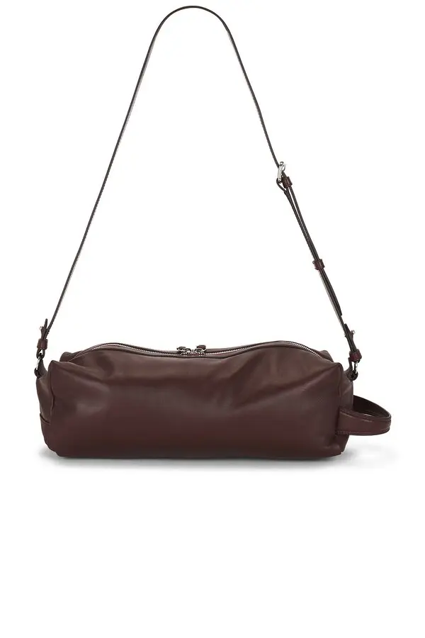 LEMAIRE Care Slingbag In Brown