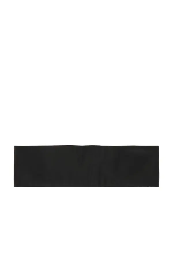 TOTEME Leather Headband - Black