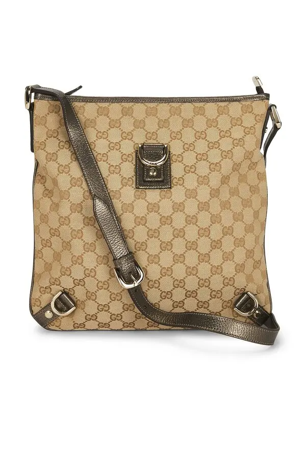 Gucci Abbey Flat Messenger Bag