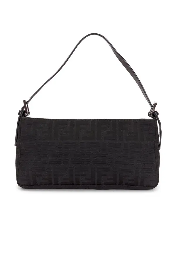 Fendi Zucca Pochette Shoulder Bag