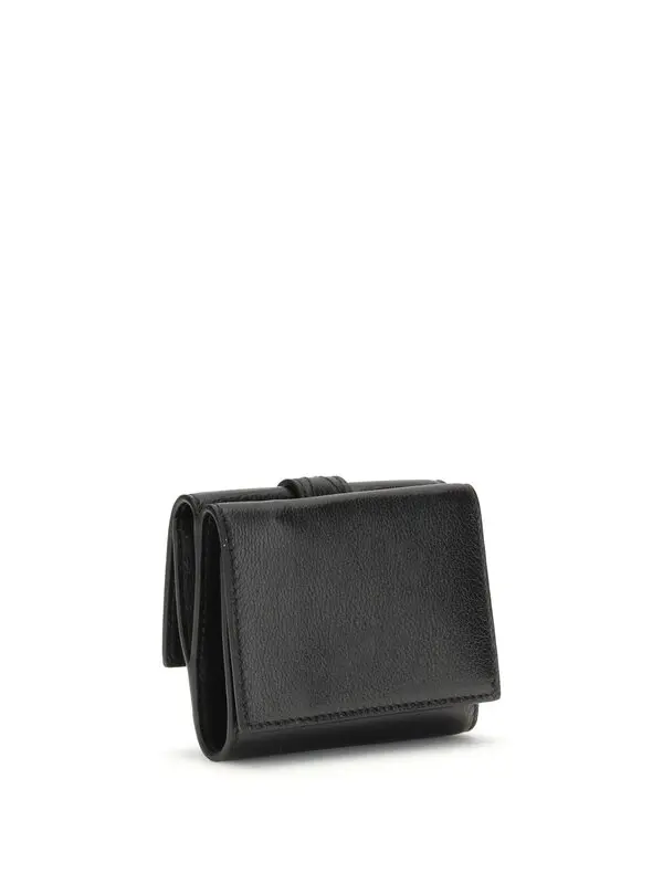 Chloé Mini Trifold Wallet - Black