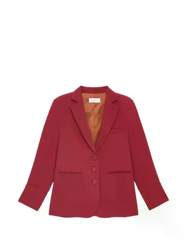 Malìparmi Sablé-texture Long-sleeve Blazer