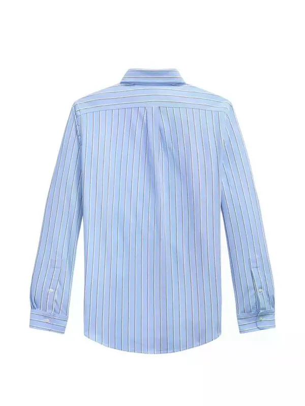 Polo Ralph Lauren Striped Button-down Shirt - Blue