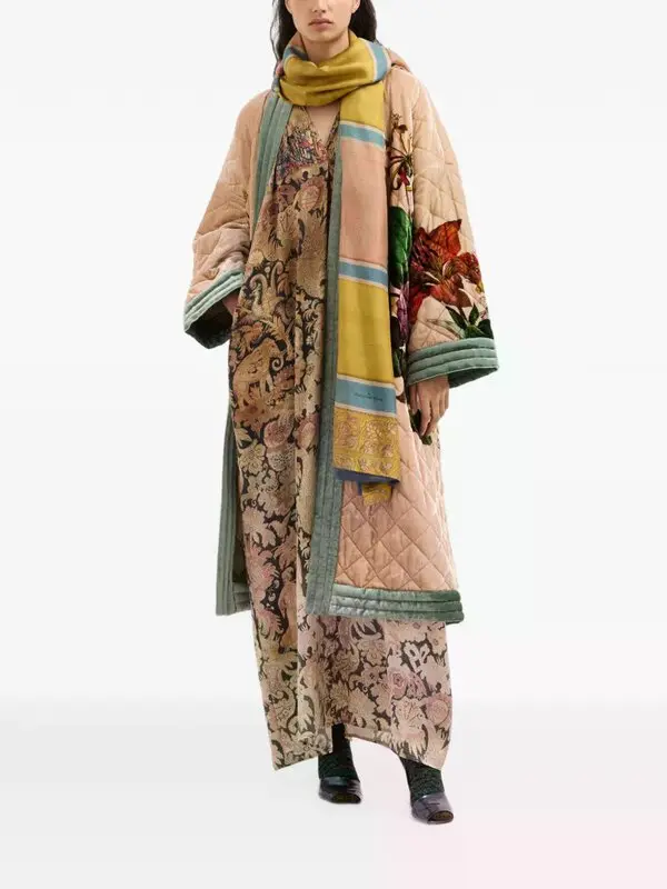PIERRE-LOUIS MASCIA Tapestry-print Silk Maxi Dress