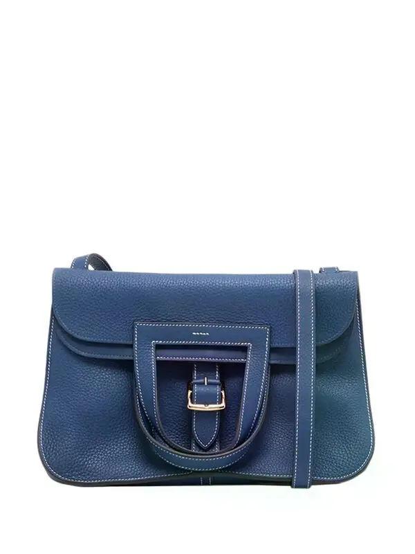 Hermès 2019 Clemence Halzan 31 Satchel - Blue