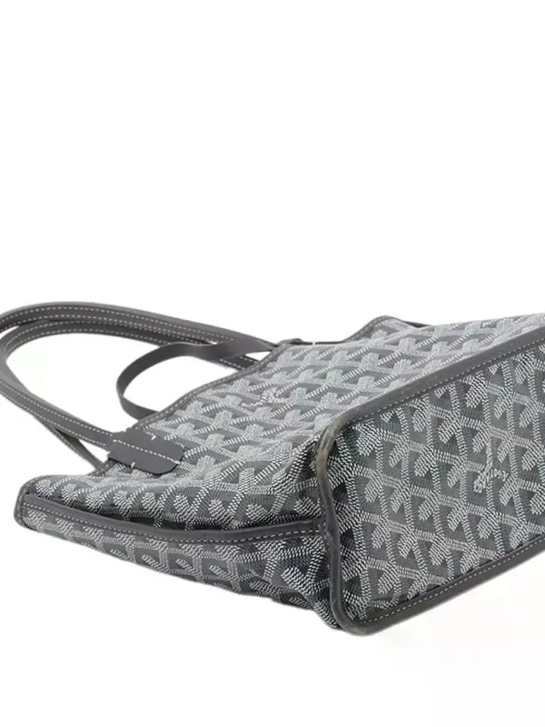 Goyard 2000-2026 Mini Goyardine Reversible Anjou Tote Bag - Grey