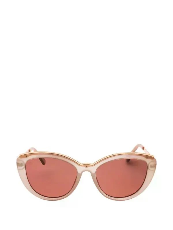 PRIVE REVAUX Sunset Place Cat-eye Sunglasses - Neutrals