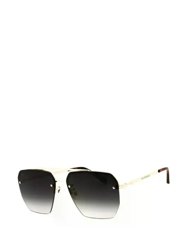 PRIVE REVAUX Off Guard/s Rectangle-frame Sunglasses