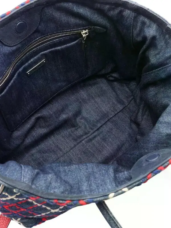 Miu Miu 2010-2026 Denim Tote Bag