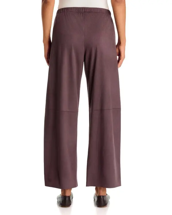Velvet By Graham & Spencer Aliza08 High Rise Wide Leg Pants - Mole Brown
