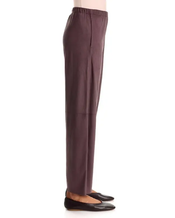 Velvet By Graham & Spencer Aliza08 High Rise Wide Leg Pants - Mole Brown