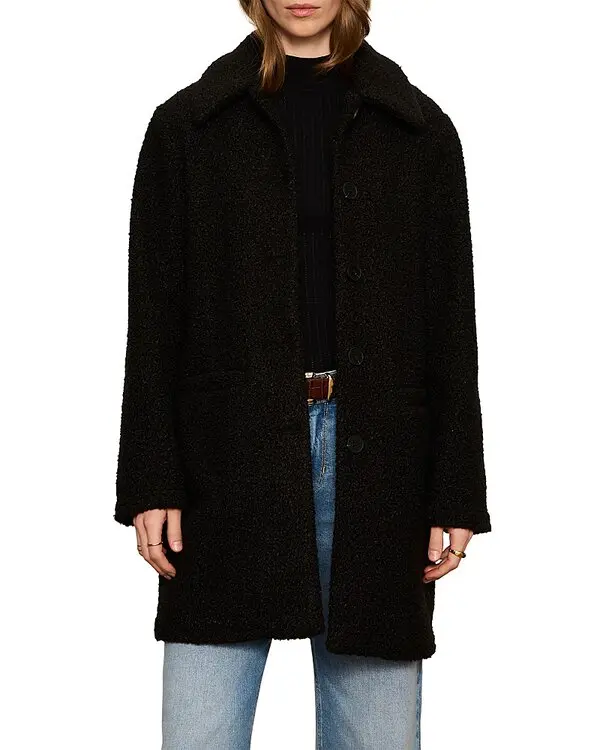 Sanctuary Upside Spread Collar Faux Fur Cozy Jacket