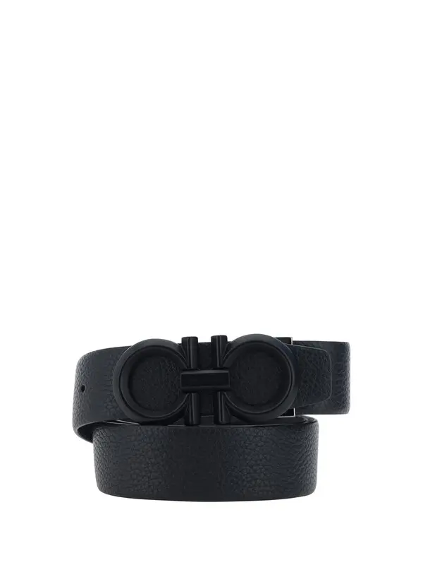 FERRAGAMO Gancini Leather Belt