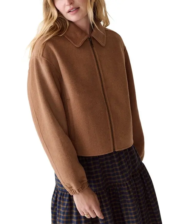 Marine Layer Margot Zip Front Jacket