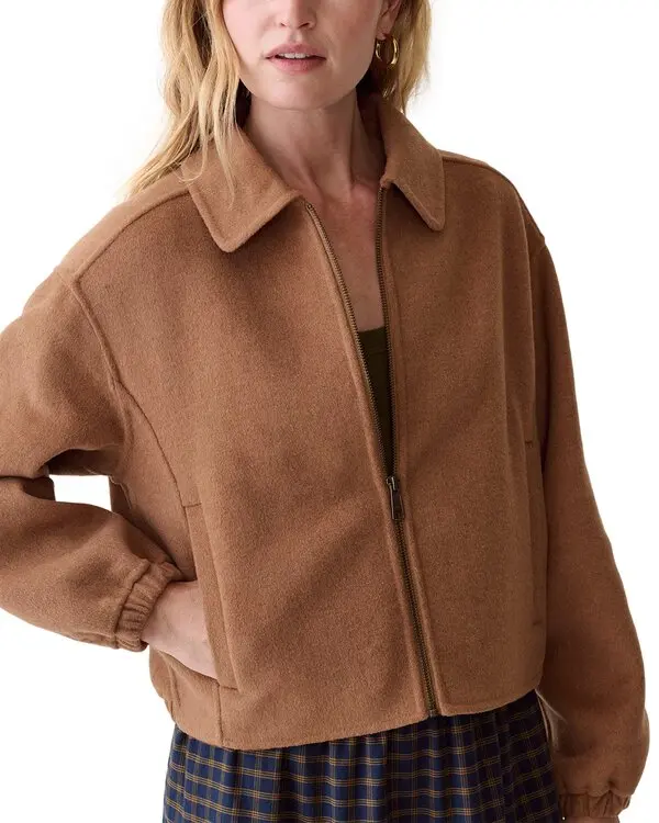 Marine Layer Margot Zip Front Jacket