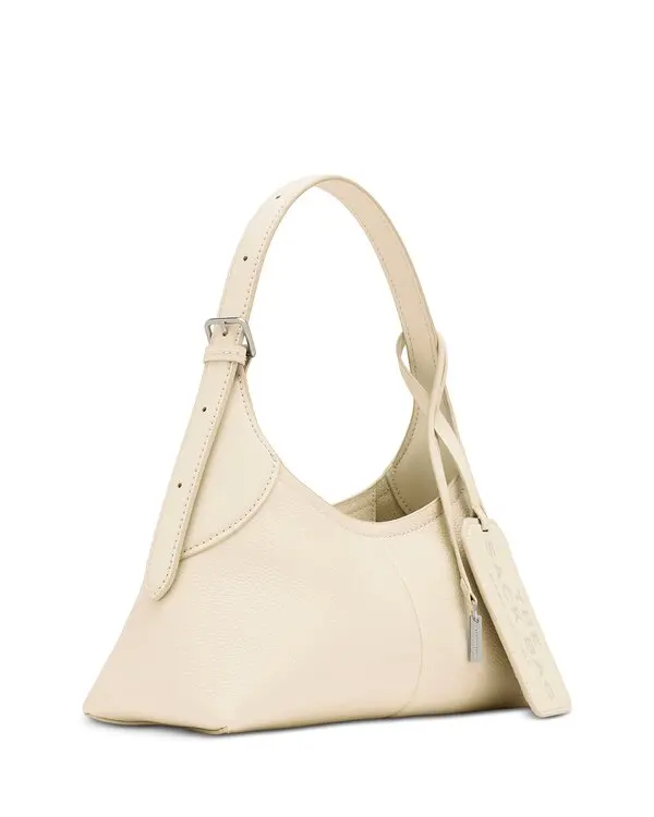 Marc Jacobs The Small Belted Sac Leather Shoulder Bag - Cloud White