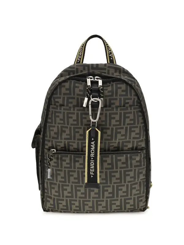Fendi Superlight Ff Zucca Technical Fabric Backpack - Brown